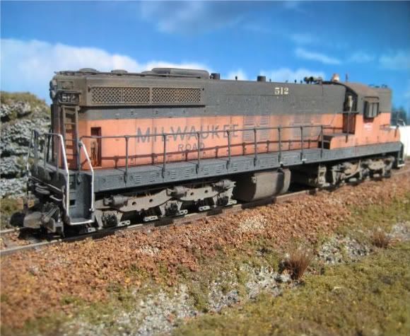 MILW - MILW SD7 #512 (circa 1979) | TrainBoard.com - The Internet's Original